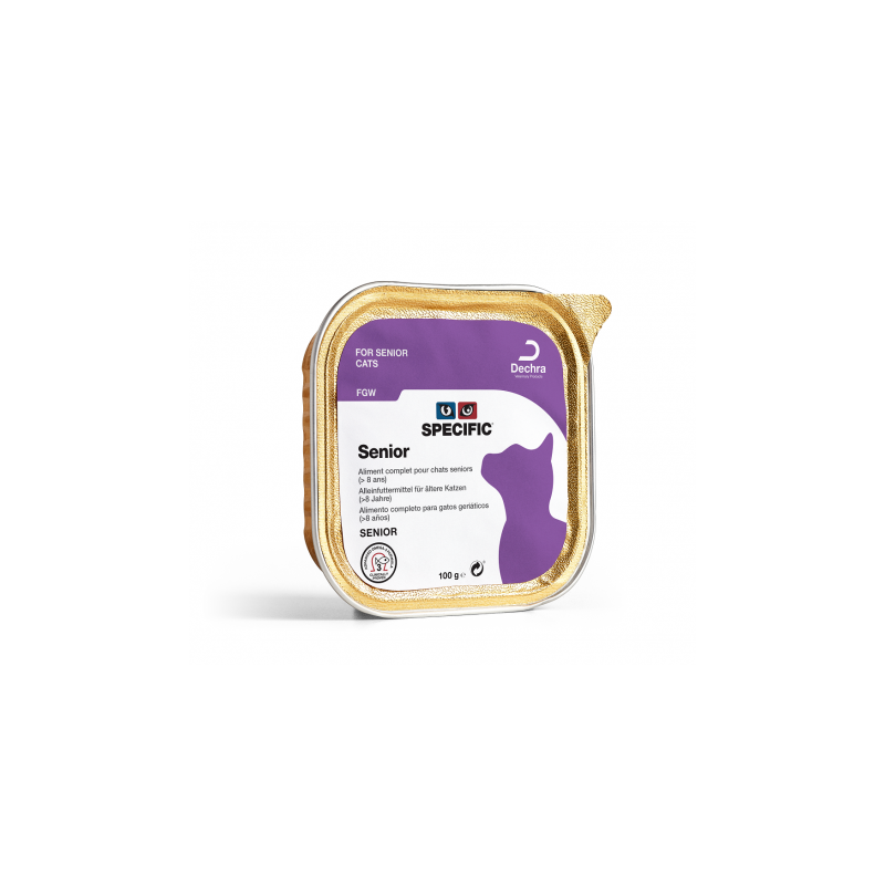 SPECIFIC Cat FGW Senior pour chat - aliment humide en barquette 7x100g