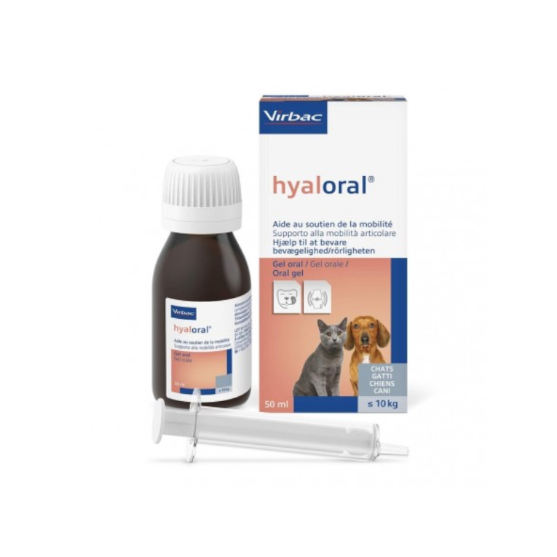 Hyaloral Gel Virbac complément articulaire pour chats et petits chiens ...