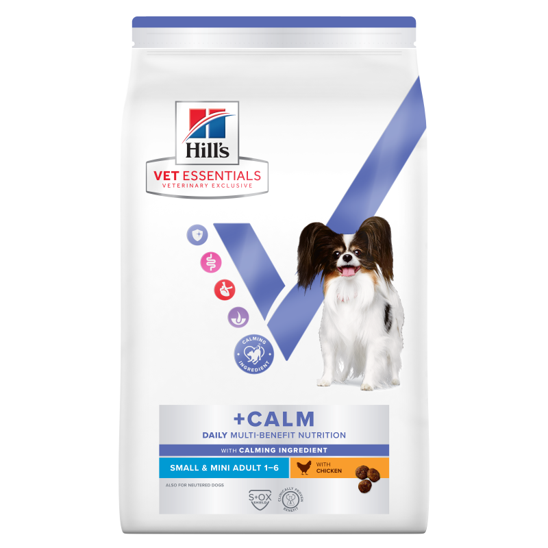 Hill's Vet Essentials Canine Multi-Benefit +CALM Adult 1-6 Small & Mini ...