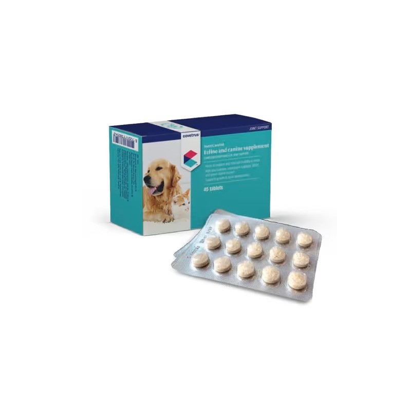 Joint Support Comprimés *NutriCareVet Covetrus pour chien et chat 45cp