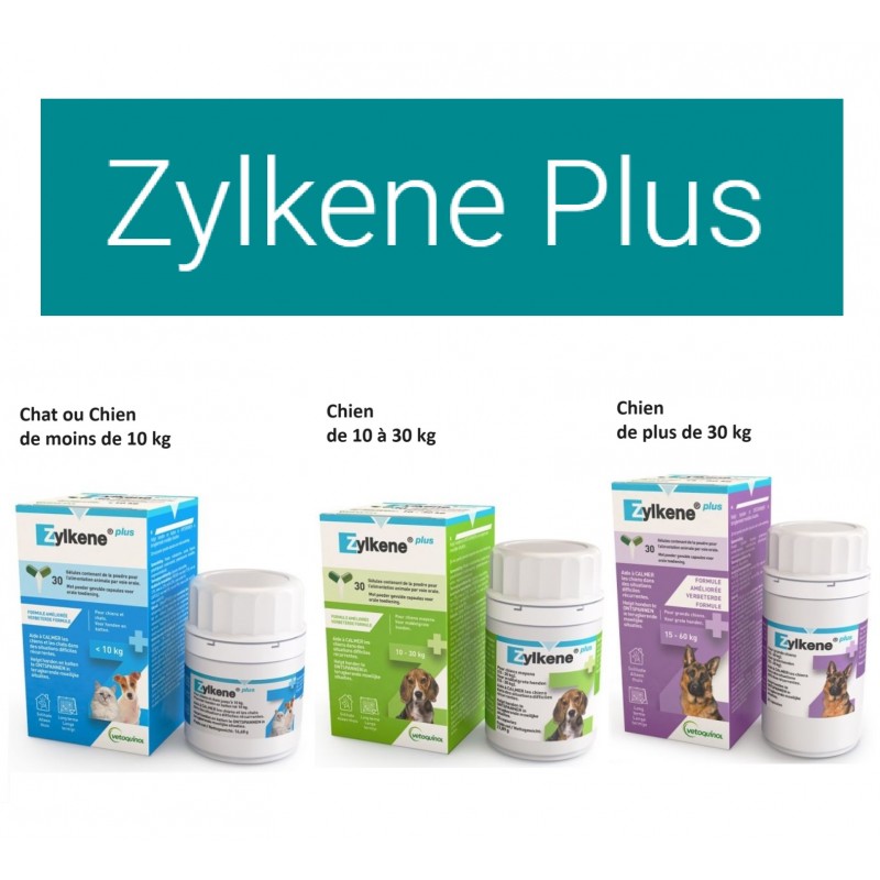 Zylkene PLUS pour chien et chat - 30 capsules