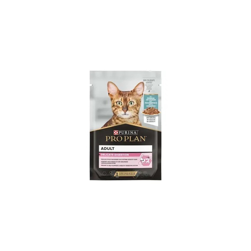 Purina ProPlan Cat Wet Adult DELICATE Digestion OCEAN FISH - aliment ...