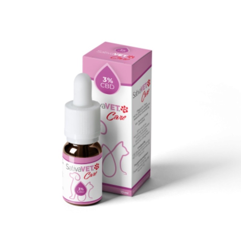 SativaVet Care avec CBD pour chien et chat (chez votre vétérinaire)